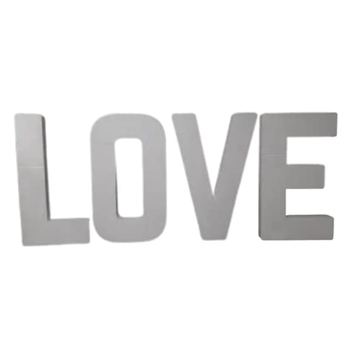 EPS Smooth Foam Words & Sayings for Weddings, Cakes, Arts & Crafts, Life Events - 12" High (Love)