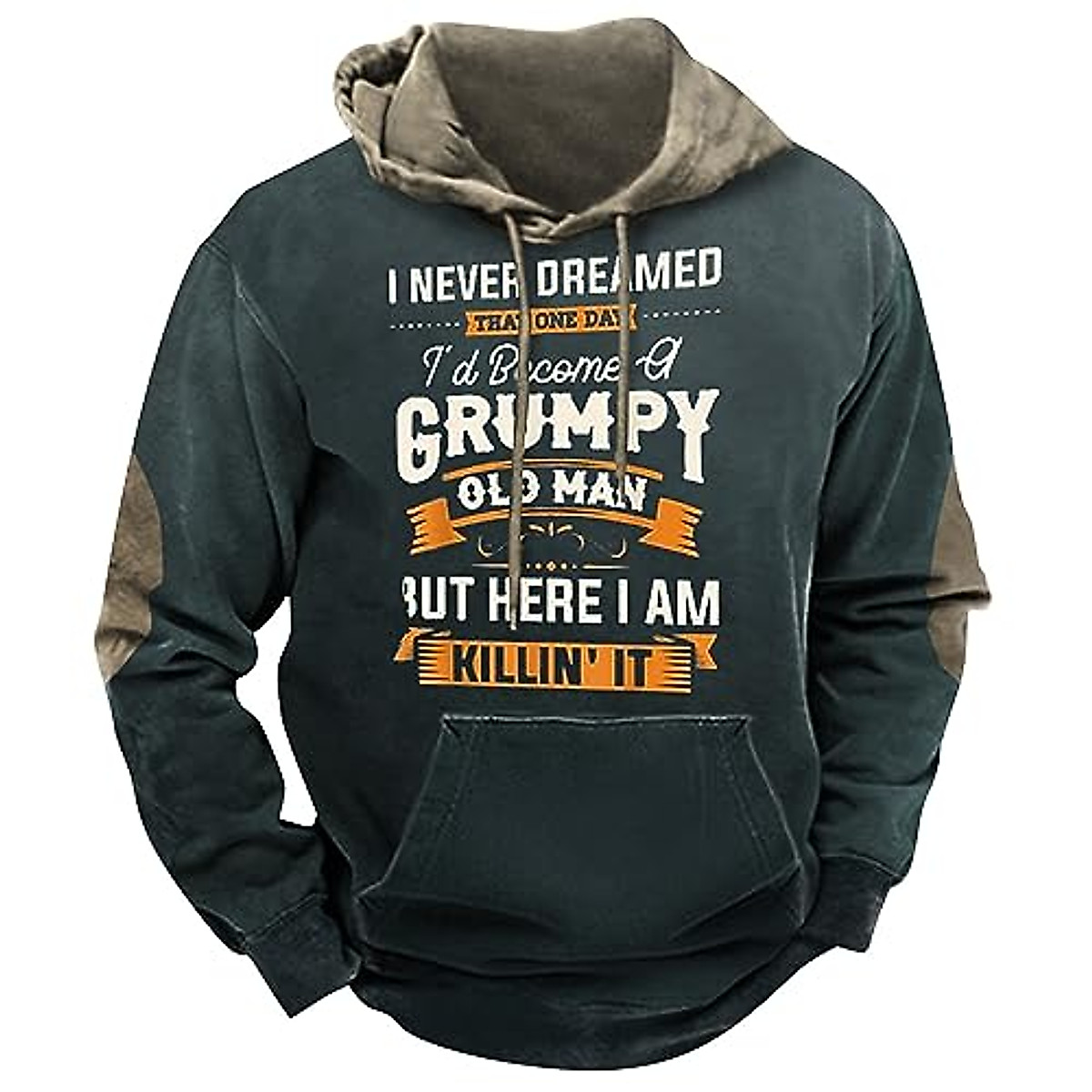 Hoodies for Men Graphic, Mens Pullover Aztec Hoodie Men Graphic Hoodies Men Hoodies, Zip Up Hoodie Men Y2k Hoodie Hoodies for Men, White Hoodies for Men Zip Up Hoodies for Men（4-Dark Gray,4X-Large