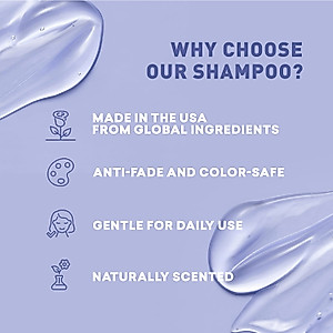 Just Nutritive Oily Hair Shampoo | Control Oily and Greasy Residue | Greasy Hair Shampoo for Men and Woman | Natural Deep Cleanser for all Hair Types 16 Fl Oz