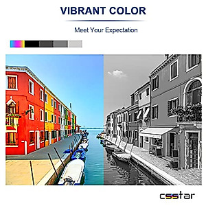 CSSTAR 962XL Ink Cartridge Remanufactured Replacement for HP 962 XL Ink Cartridge with HP OfficeJet Pro 9010 9015 9015e 9018 9025 9025e 9020 9012 9026 9028 9029 9027 1 Black 1 Cyan 1 Magenta 1 Yellow