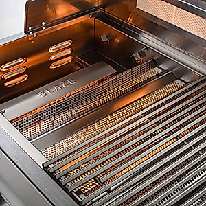 Blaze Premium LTE 40-Inch 5-Burner Propane Grill w/Rear Infrared Burner & Grill Lights