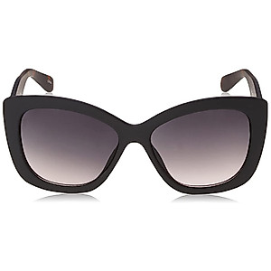 TAHARI womens Th558 UV Protective Cat Eye Women s Sunglasses Wear Year Round Elegant Gifts for Women 57 mm, Black & Tortoise, 70 mm US