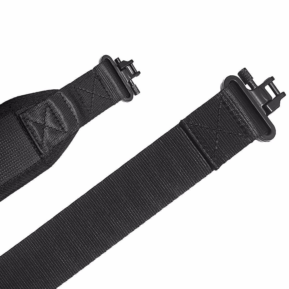 2 Point Gun Sling with Sling Swivels, Thicker and Wider Rifle Sling with Comfortable Neoprene Padded Quick Adjustable Length of AR Sling for Outdoors