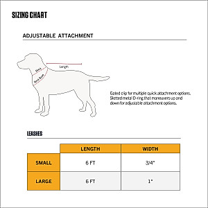 Carhartt Dog Leash Brown/Brushed Brass, Large