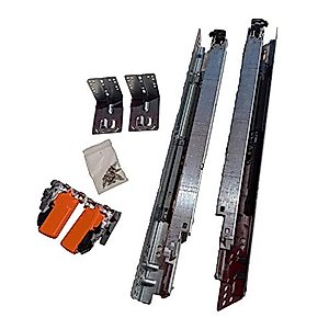BLUM Tandem Plus BLUMOTION Drawer Slides Complete Pair, with Runners 563H, Locking Devices, Rear Mounting Brackets and Screws (for face Frame or Frameless Application) 21 Inch