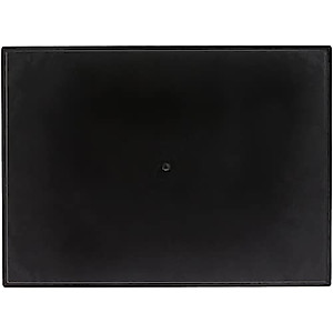 American Atelier Marble Rectangle Tray with Handles-White/Gray, 14" x 19" x 2", (1270527)