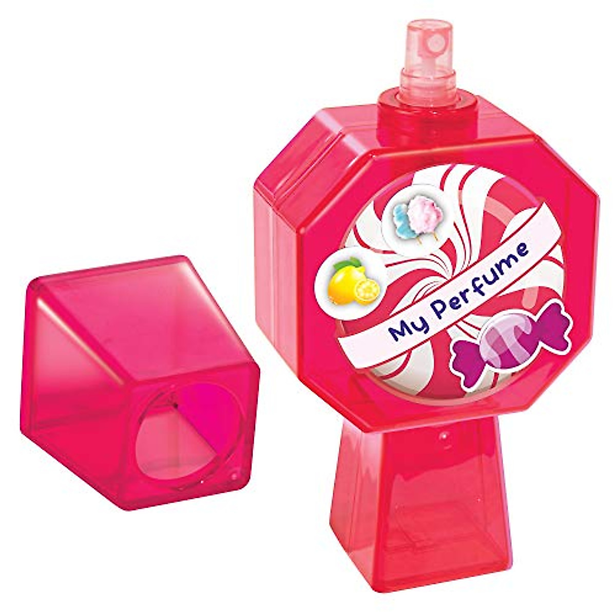 Thames & Kosmos Sweet Candy Perfume Lab STEM Kit | Design & Make Candy-Scented Perfumes! | Explore The Science of Scents | Includes Candy-Shaped Perfume Bottle with Atomizer and 6 Sweet Fragrances