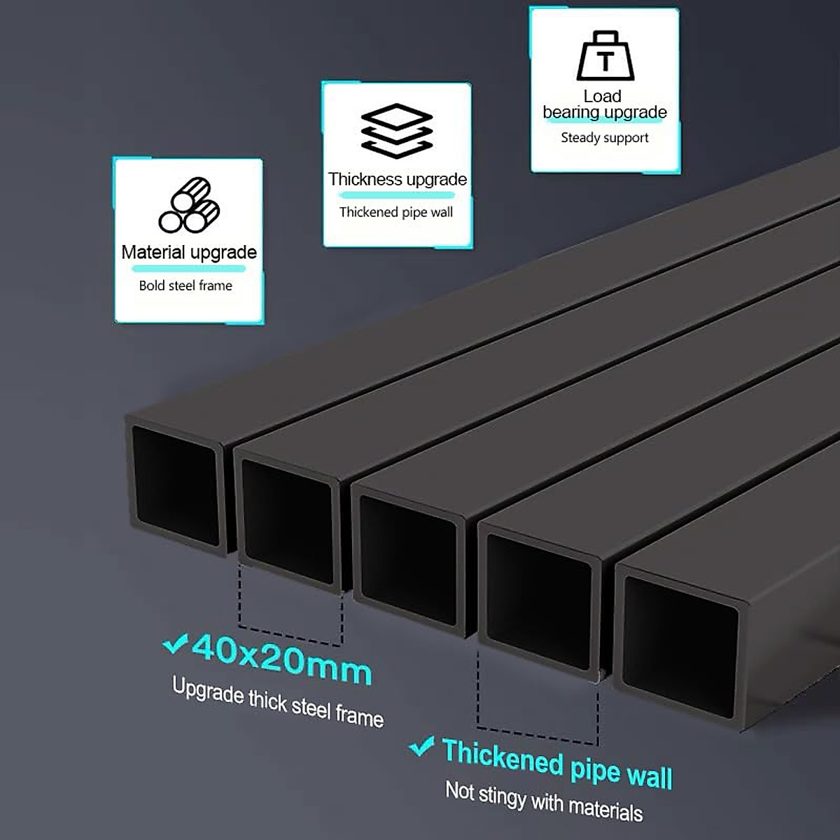 XUEGW Gaming Desk Computer Writing Table Student Art Modren Simple Style PC Wood Suitable Portable Desk for Home