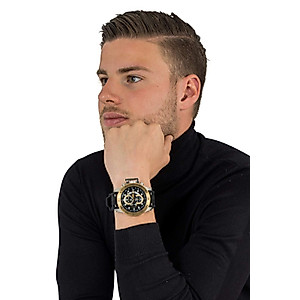 Invicta Men's 19253 I-Force Analog Display Japanese Quartz Black Watch