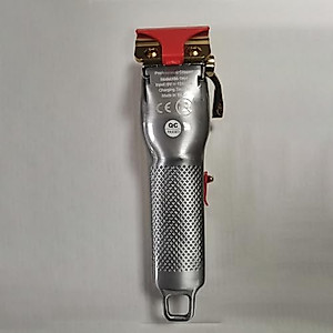 Kemei Hair Clippers for Men Professional, Hair Trimmers Grooming Kit Clippers with 5H Running Time LCD Display Rechargeable Hair Trimmer Beard Trimmer Haircut Set for Home Use & Barbers, Gold