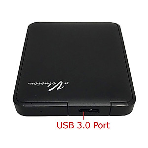 Avolusion Portable Slim USB 3.0 External Hard Drive (NTFS Pre-Formatted, for Windows OS Laptop, Desktop, Tablet) - 2 Year Warranty (500GB)
