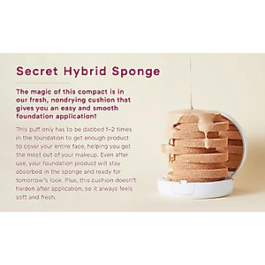 MISSHA Magic Cushion Foundation No.21 Light Beige for Bright Skin, Flawless Coverage,Dewy Finish,Easy Application for All Skin Types