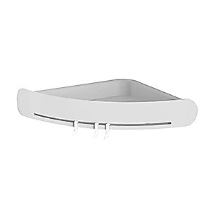 ZSFBIAO Bathroom Corner Storage Shelf Wall Organizer Caddy Shelf Shower Rack Wall Holder Shampoo Hold Shelf Home Washroom Gadget Shelves Wall Floating Shelves (Color : B)