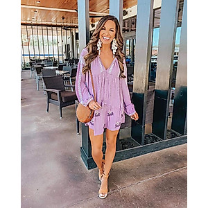 Boho Earrings for Women White Tassel Earrings Long Dangle Statement Earrings Handmade Summer Beach Jewelry for Vocation