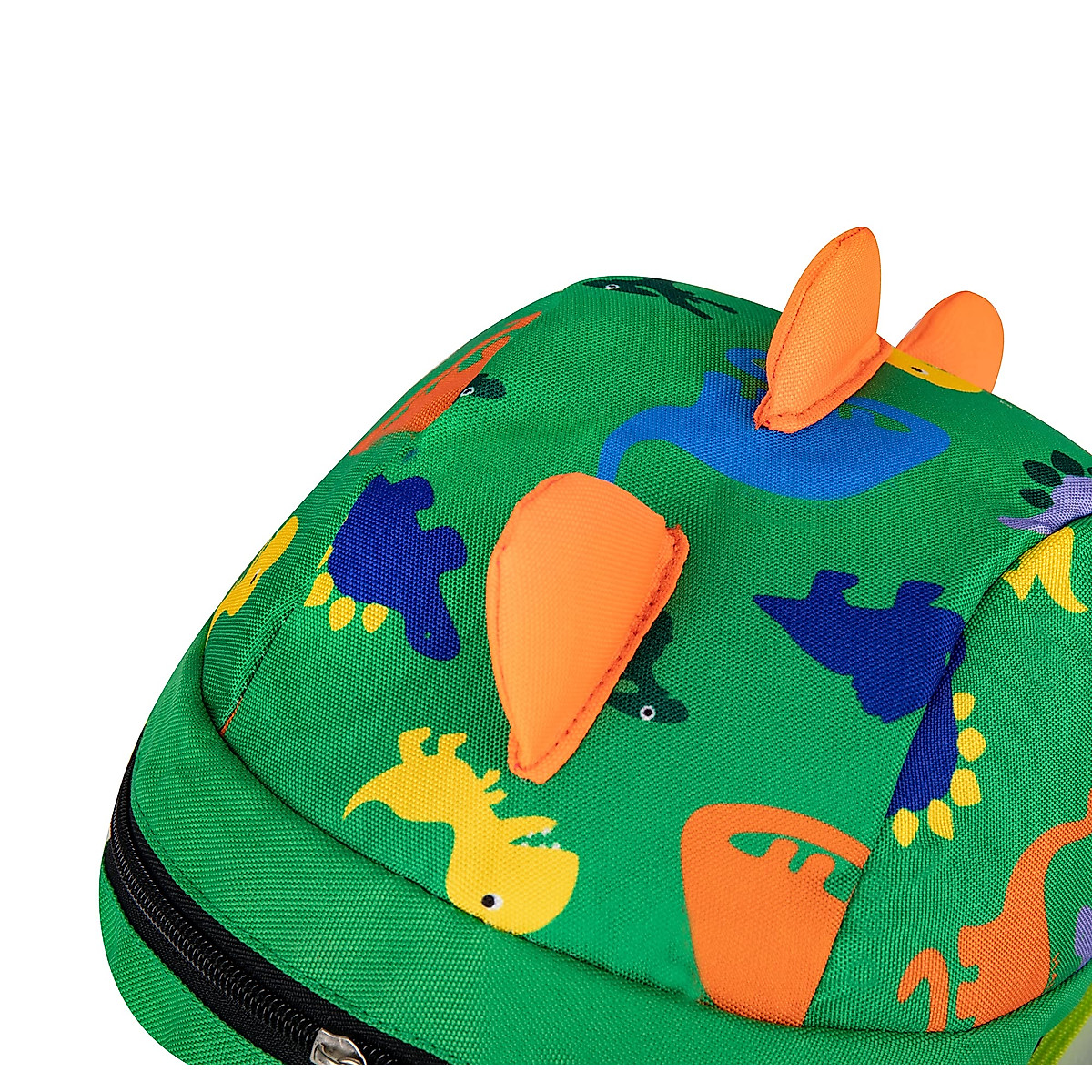 Toddler Dinosaur Mini Backpack with Leash Children Kids Baby Harness Bookbag (Green)