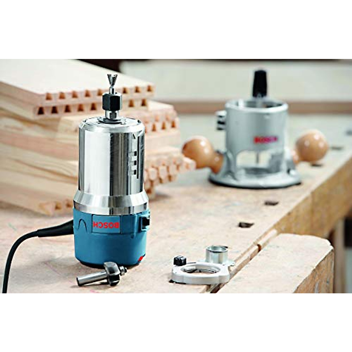 BOSCH 1617EVS 2.25 HP Electronic Fixed-Base Router