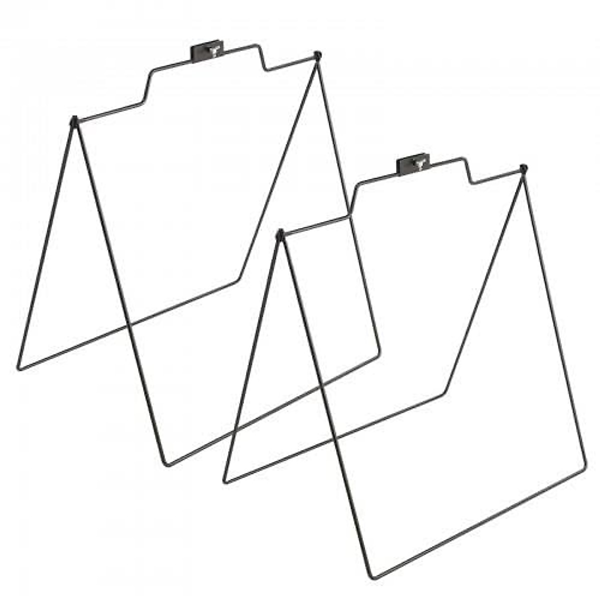 4U Media&Displays 2 COUNT 24"x24" Sidewalk Sign A Frame Stand (Stand Only) (2 PACK)