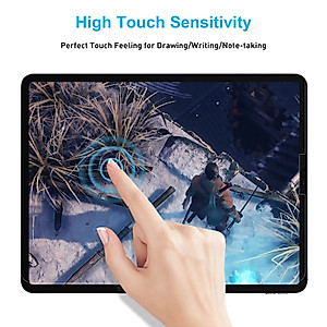 FOJOJO [2 PACK Paper Screen Protector for iPad Pro 11 inch 2022(2021, 2020, 2018),iPad Air 5 (2022), iPad Air 4 (2020) 10.9 inch, Anti Glare Fingerprint Proof Matte PET Film for Writing & Drawing