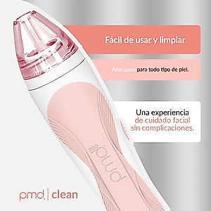 PMD Personal Microderm Pro - At-Home Microdermabrasion Machine with Kit for Face & Body -5 Piece set(Pack of 1), Blush