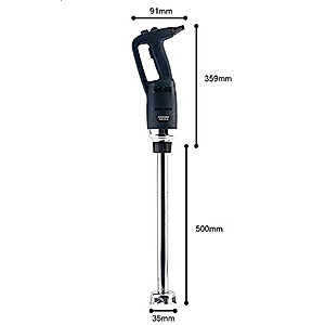 NJTFHU 20 in Heavy Duty Immersion Blender Handheld Kitchen, Hand Blenders for Kitchen, Commercial Mixer Electric, 500W Detachable Shaft Adjustable Variable Speed, Emulsifier Blender Handheld