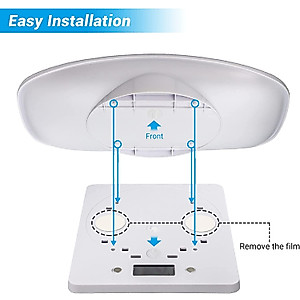 YTCYKJ Puppy Scales for Weighing, Multi-Function LCD Digital Puppy Scale for whelping Dogs with Pet Thermometer＆Nail Clipper, Perfect for Puppy/Hamster/Hedgehog/Food, Capacity up to 33 lb