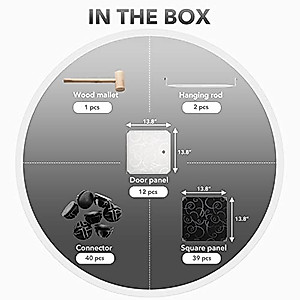 Work-It! Modular Wardrobe | Portable Clothes Closet and Dresser Garment Rack | Storage Organizer Bedroom Armoire Cubby Shelving Unit Multifunction Cabinet DIY Furniture, Black, 12 Cubes
