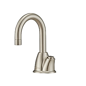 InSinkErator H-HOT100SN-SS Instant Hot Water Dispenser System with Stainless Steel Tank, 1, Satin Nickel