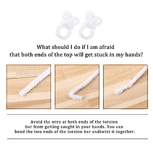 160 Pieces White Pipe Cleaners, Christmas Craft Pipe Cleaners, Pipe Cleaners Chenille Stem, Pipe Cleaners Bulk, Art Pipe Cleaners for Creative Home Decoration Supplies Arts and Crafts Project