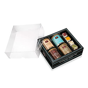 Palanci | Turkish coffee set of 4 | Premium mocha | 400 gr. | Gift set with nougat | ground coffee | 4 varieties Türk kahvesi, Dibek kahvesi, Ege and Osmanli kahvesi | mocha coffee | like espresso