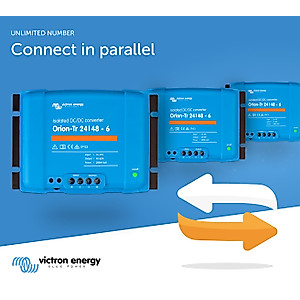 Victron Energy Orion-Tr IP43 24/48-Volt 6 amp 280-Watt Isolated DC-DC Converter