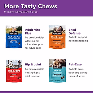 Nutri-Vet Bladder Control Supplement for Dogs - Helps Reduce Dog Urinary Incontinence - 90 Chewable Tablets