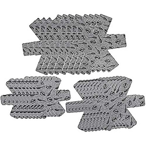 Suwimut Set of 24 Pot and Pan Protectors in 3 Different Size, Cookware Dividers Pads Separators Stacking Pan Protectors Pot Dividers Pads Anti-Slip to Avoid Scratching and Chipping