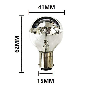 GWAYUANY Ba15d 24V 50W shadowless lamp Single Hole Cold Light Bulb Surgical Light Bulbs Insert Button