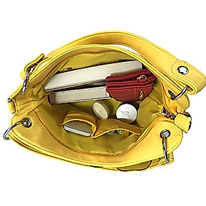 Zzfab Big Flower Purse with Clasp Fushia