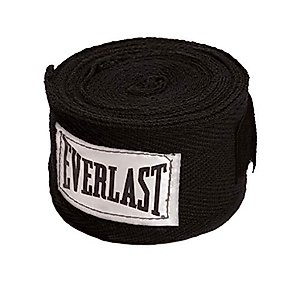 Everlast 4455BP Hand Wraps,Black
