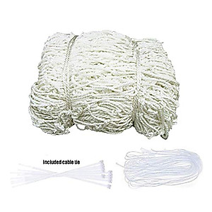 banister guard net Child Safety Net, White Soccer Net, Interior Decoration Net Outdoor Protection Partition Fence, Cargo Net, Cat Net Used for Balcony Railing Banister Stairs Playground Climbing