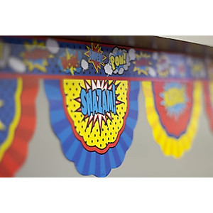 Teacher Created Resources Superhero Bunting Accents (5824)