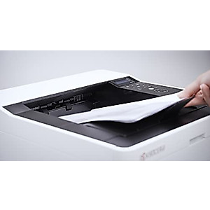 Kyocera ECOSYS P2040dw Monochrome Network Laser Printer, 42 PPM B&W, Print Resolution 600 x 600 DPI Up to Fine 1200 DPI, Standard Wireless and Wi-Fi Direct Capability, 256 MB Memory