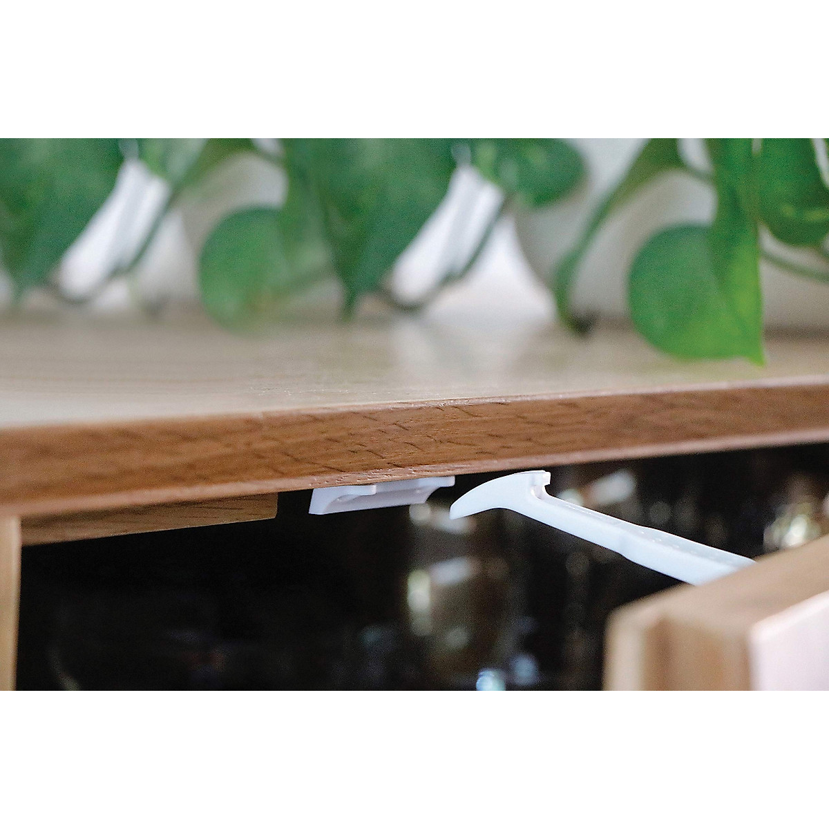 Little Chicks Baby Safety Cabinet and Drawer Locks -14 Pack of Latches - Model CK034