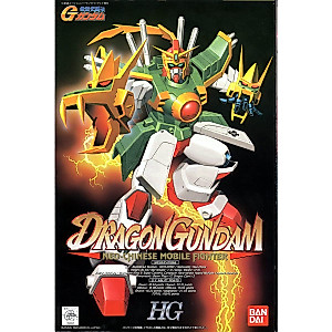 Mobile Bushiden G Gundam Dragon Gundam 1/100 Scale Color Coded Plastic Model