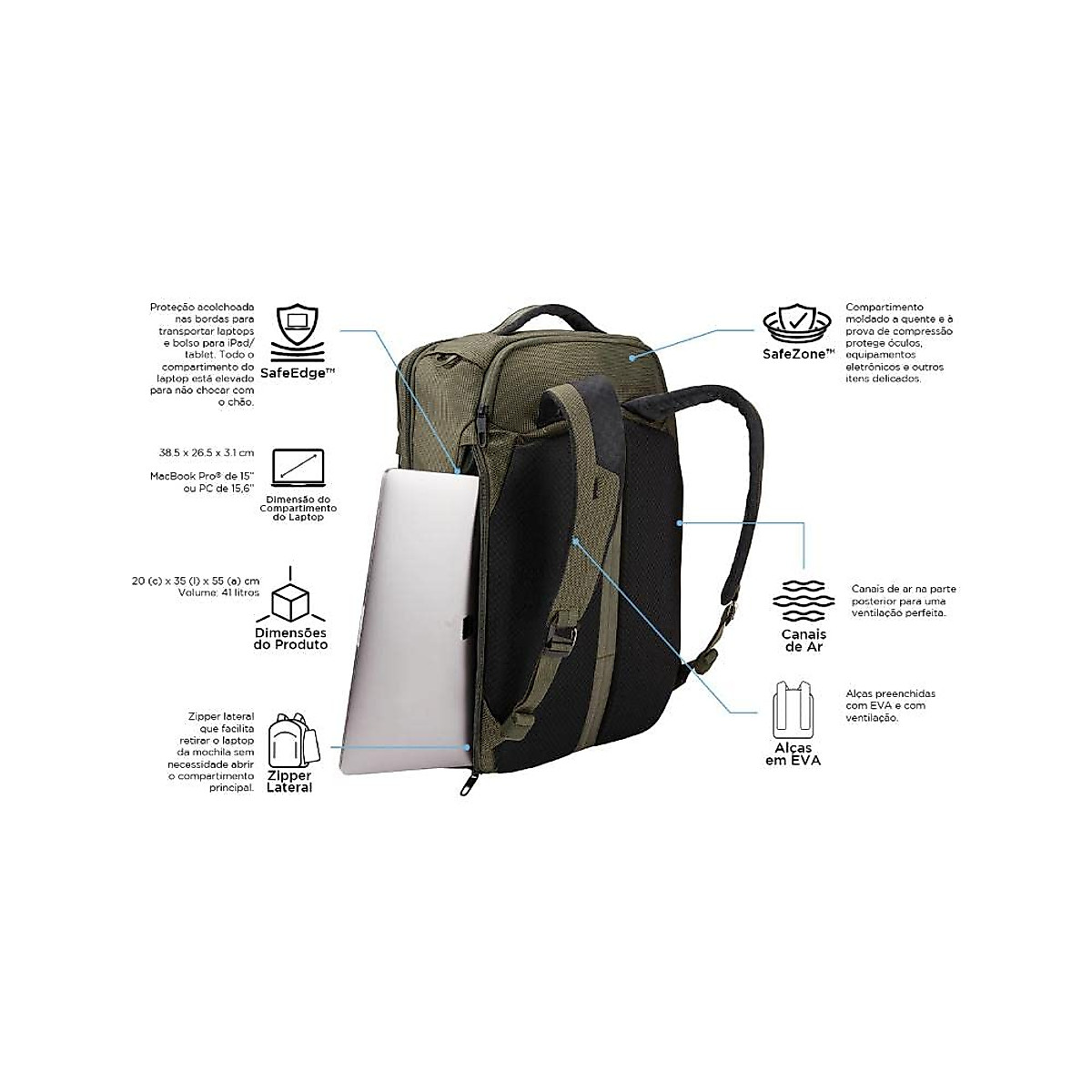 Thule Crossover 2 Convertible Carry On