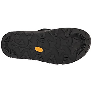 Merrell mens Breakwater Flip Sandal, Black, 10 US