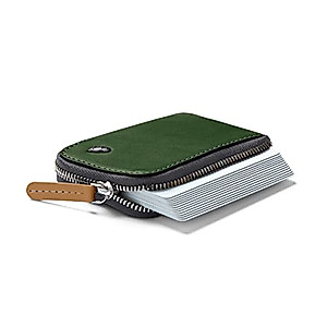 Bellroy Leather Card Pocket Wallet (Max. 15 cards and bills) - RangerGreen
