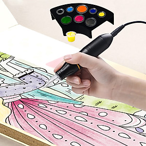 Yuronam 302PCS Tatoo Ink Caps Kit, Include 300 Tatoo Ink Cups Mixed Size and 2 Ink Cap Holder for Tatoo Ink Tatoo Accessory Tatoo Supplies