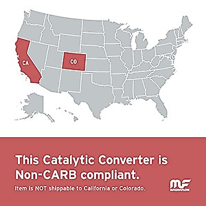 MagnaFlow 99204HM Universal Catalytic Converter (Non CARB Compliant)