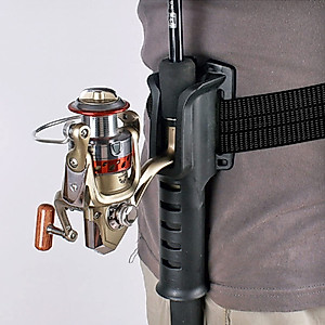 Fishing Rod Holder Fishing Belt Rod Holder Wading Belt Lure Belt Fishing Reel Belt Outdoor Belt