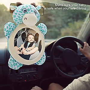 Haokaini Baby Car Mirror Rearview Backseat Mirror Safety Chair Backseat Mirror for Rear Facing