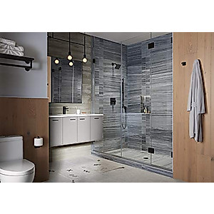 Kohler K-23529-BL Parallel Robe Hook, Matte Black