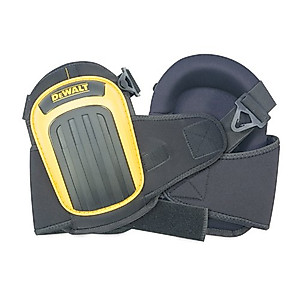 Custom Leathercraft DEWALT DG5204 Professional Kneepads with Layered Gel and Neoprene Fabric Liner, Large