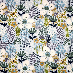 iNee Gray Blue Fat Quarters Quilting Fabric Bundles, Sewing Fabric for Quilting Craftting,18 x 22 inches (Gray Blue)